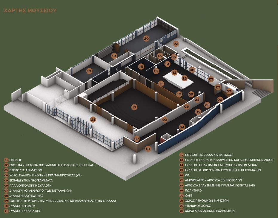 Οργάνωση Επίσκεψης - ΕΛΛΗΝΙΚΗ ΑΡΧΗ ΓΕΩΛΟΓΙΚΩΝ & ΜΕΤΑΛΛΕΥΤΙΚΩΝ ΕΡΕΥΝΩΝ